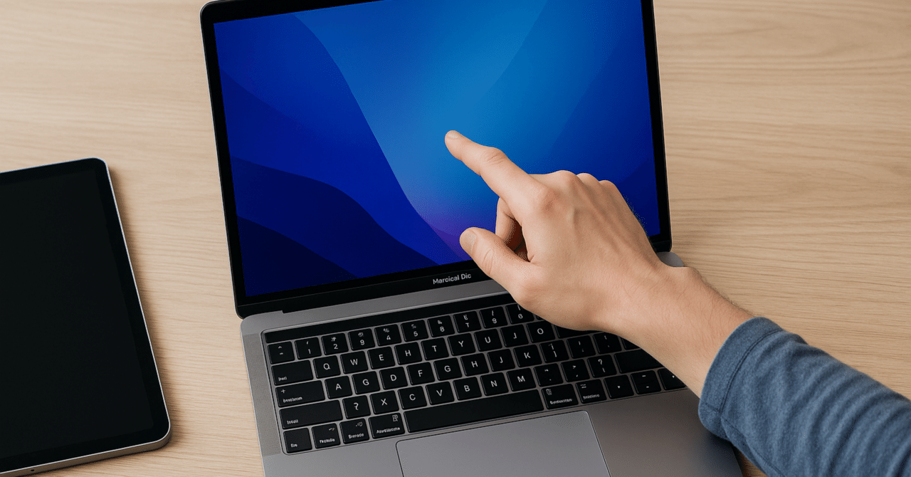 Macをタッチしてしまう日々｜SENNEKO@マイクラウド