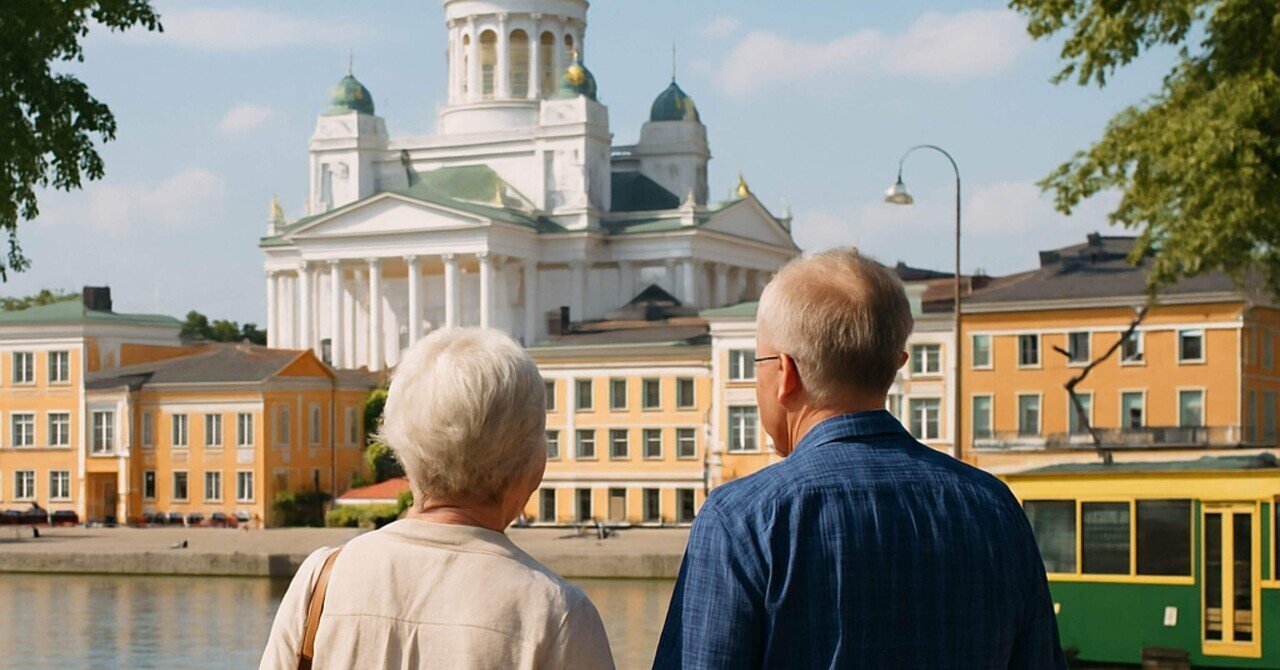 北海道の両親がフィンランド旅行に ️｜内山竣太/Shunta Uchiyama