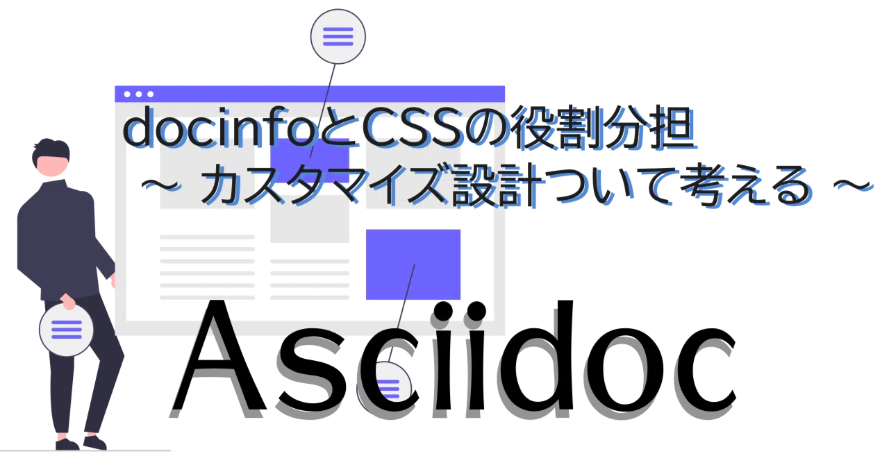 【Asciidoc】docinfoとCSSの役割分担 〜 カスタマイズ設計ついて考える 〜｜紘稔（ひろのり）