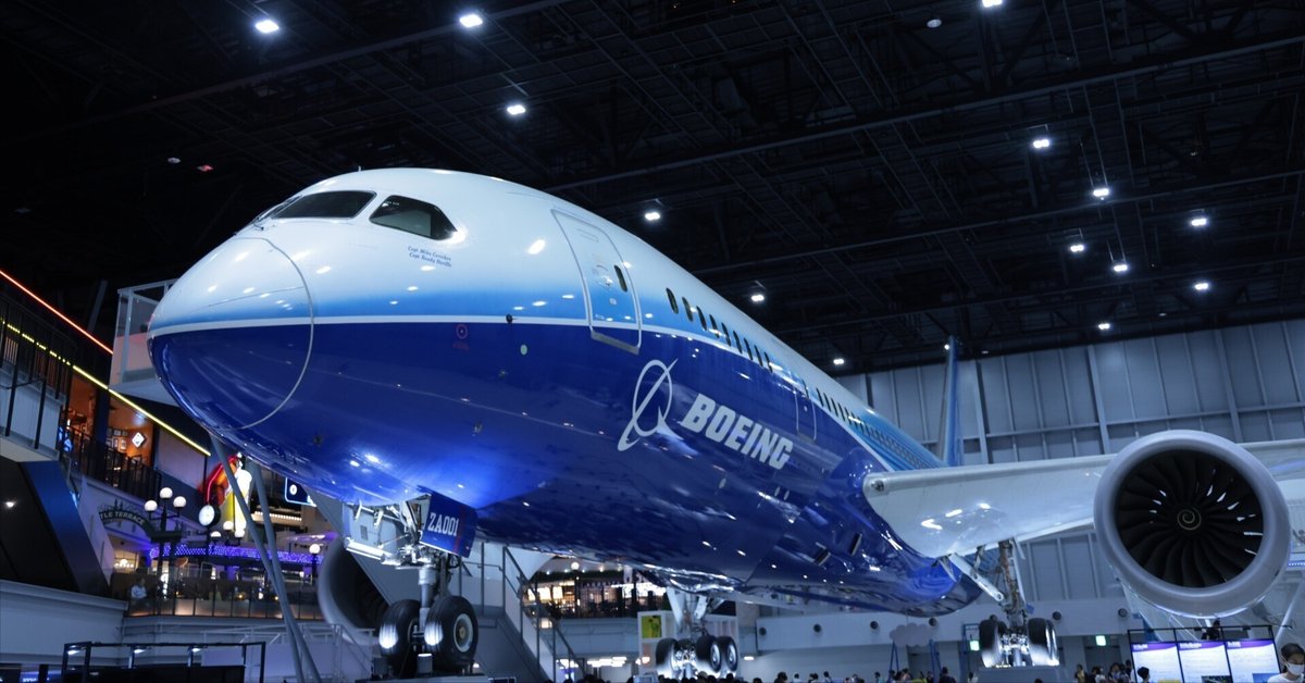 【52weeks連続投稿】私の推し飛行機はB787 ー15/52｜nasujin