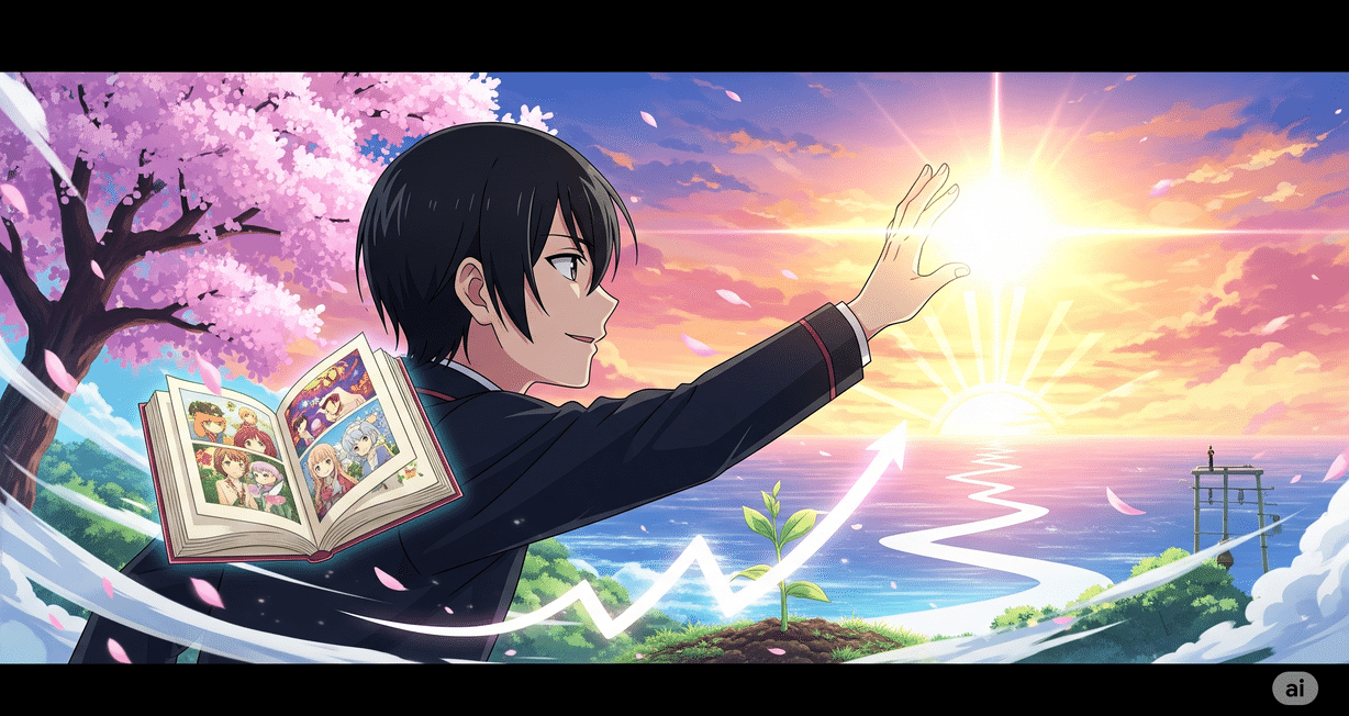 アニメから学ぶ自己啓発｜zero0｜note