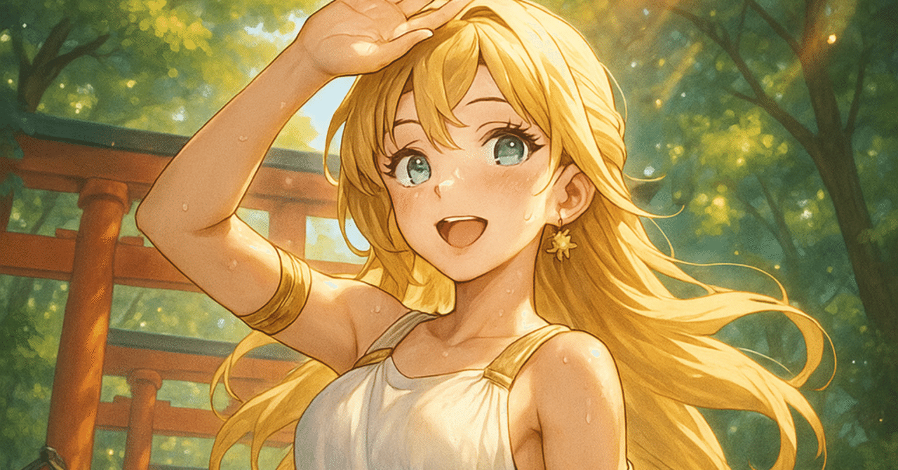 金色の太陽 ソラナの歌：第二話｜evmos_chan