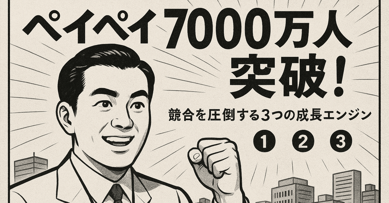 PayPay 7000万人突破の舞台裏：「ペイペイ」という名前に込められた野望と、競合を圧倒する3つの成長エンジンとは？｜セオドア アカデミー