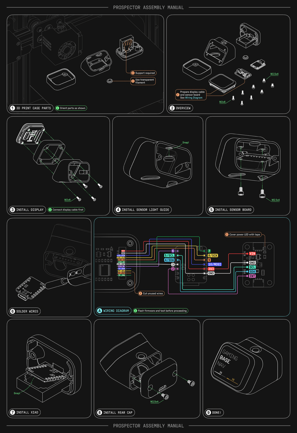ステータス表示機能付きzmkドングル【Prospector】 導入編｜おぐ