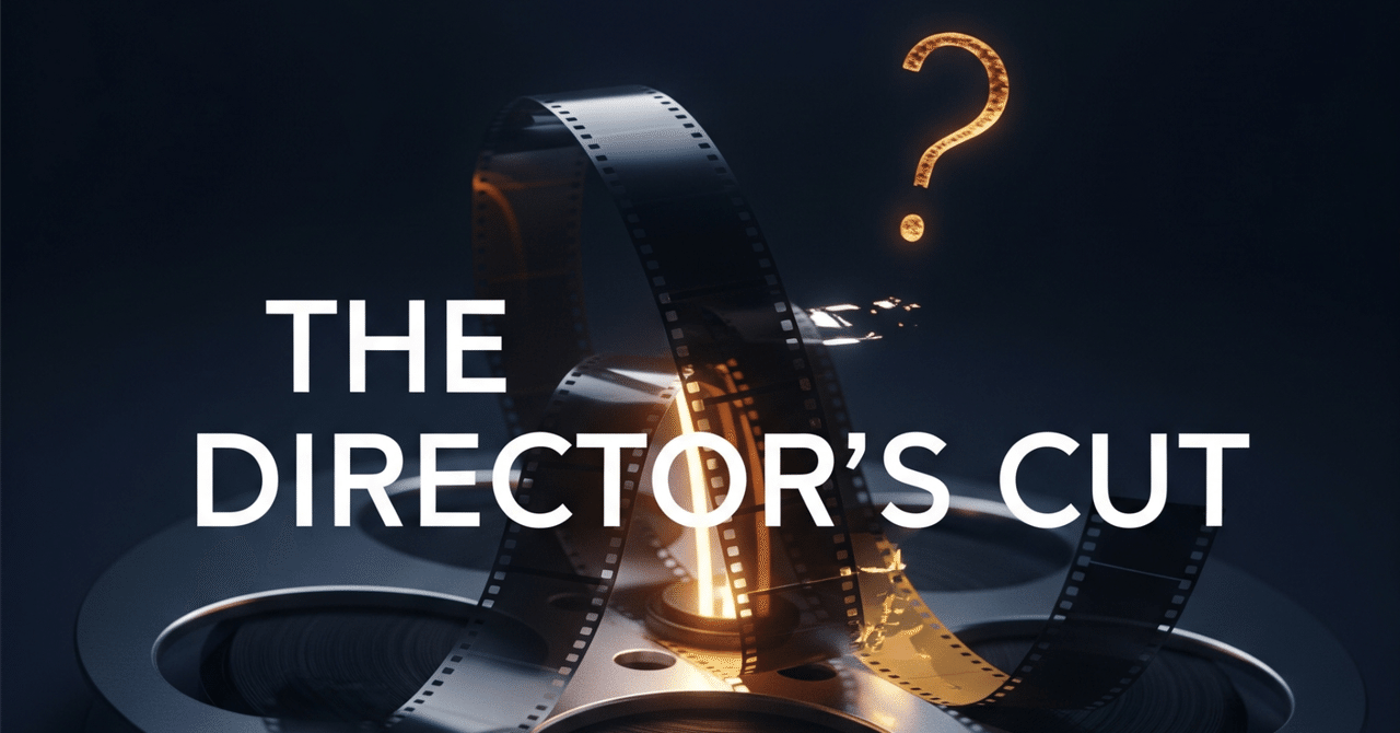 ディレクターズカット版のホントの意味をご存じか｜bitotabi