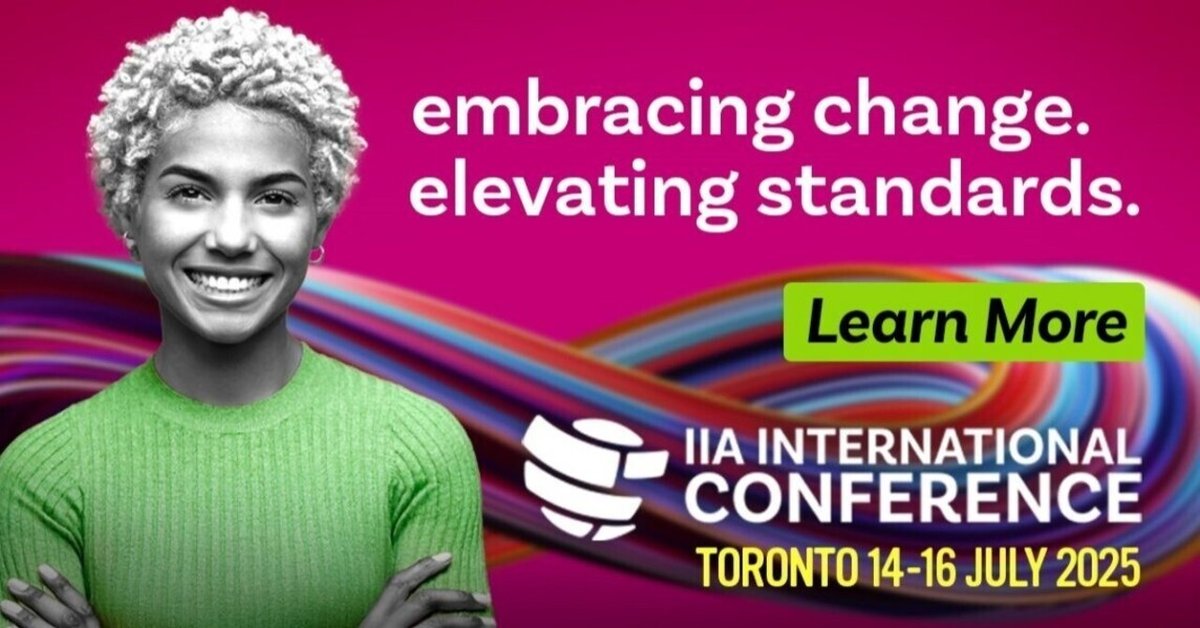 【必見：後編】IIA国際大会2025@トロント・カナダ参加記：AIと内部監査の未来が交差した3日間｜IA Insight Lab (IAラボ ...