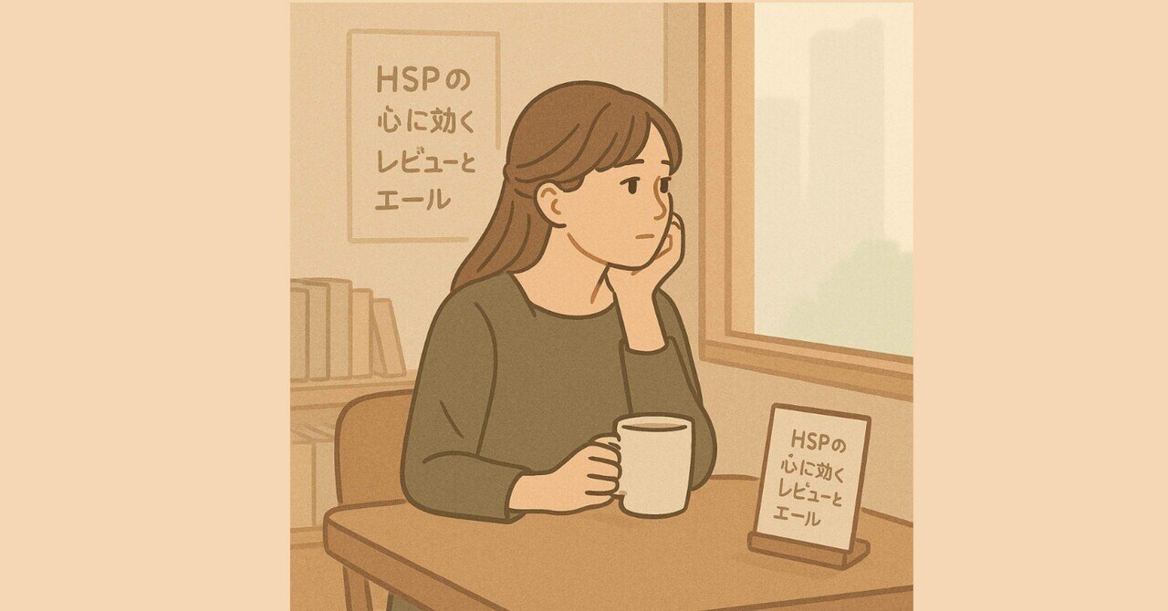 HSPの心に効くレビューとエール🌱タイトルに込めた意味 その②｜ぼの