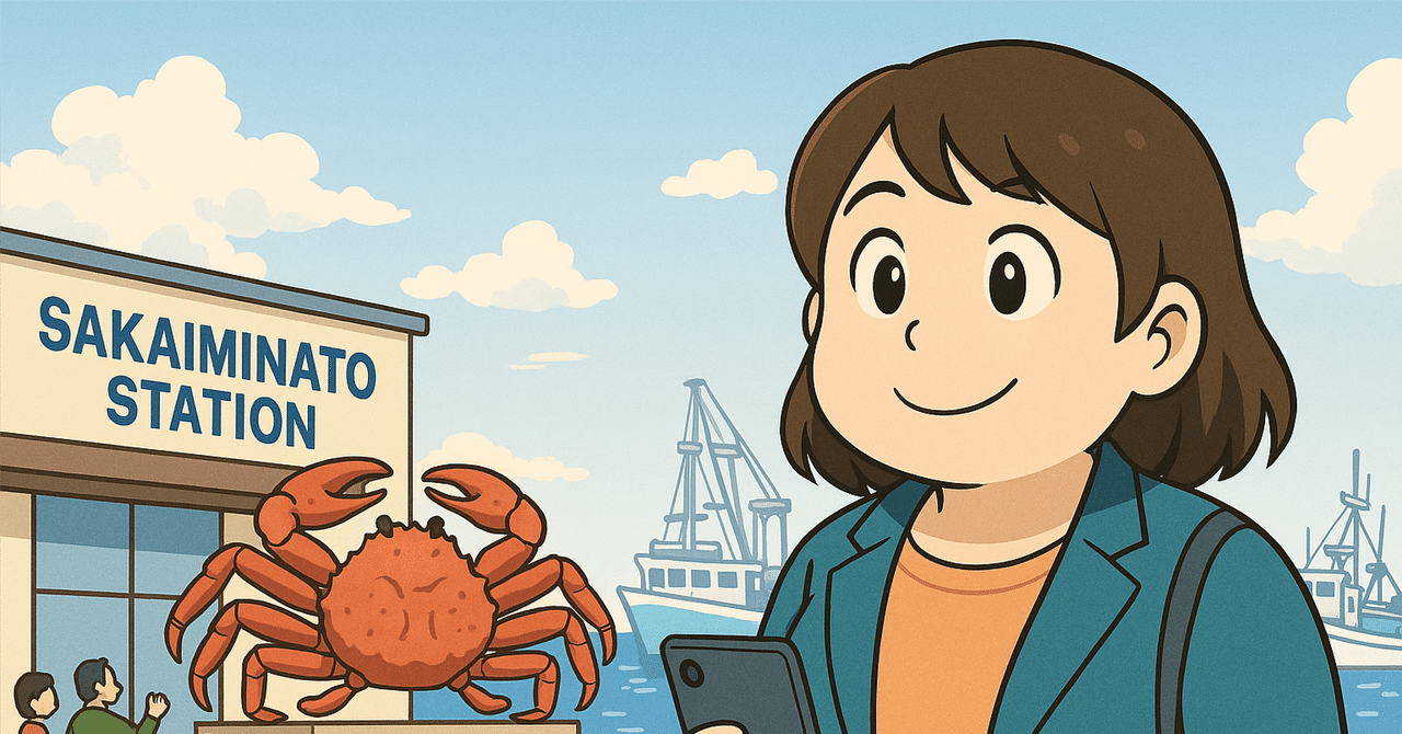 第1162話「境港の潮風とカニの香り」｜AI財務コンサル まるみ