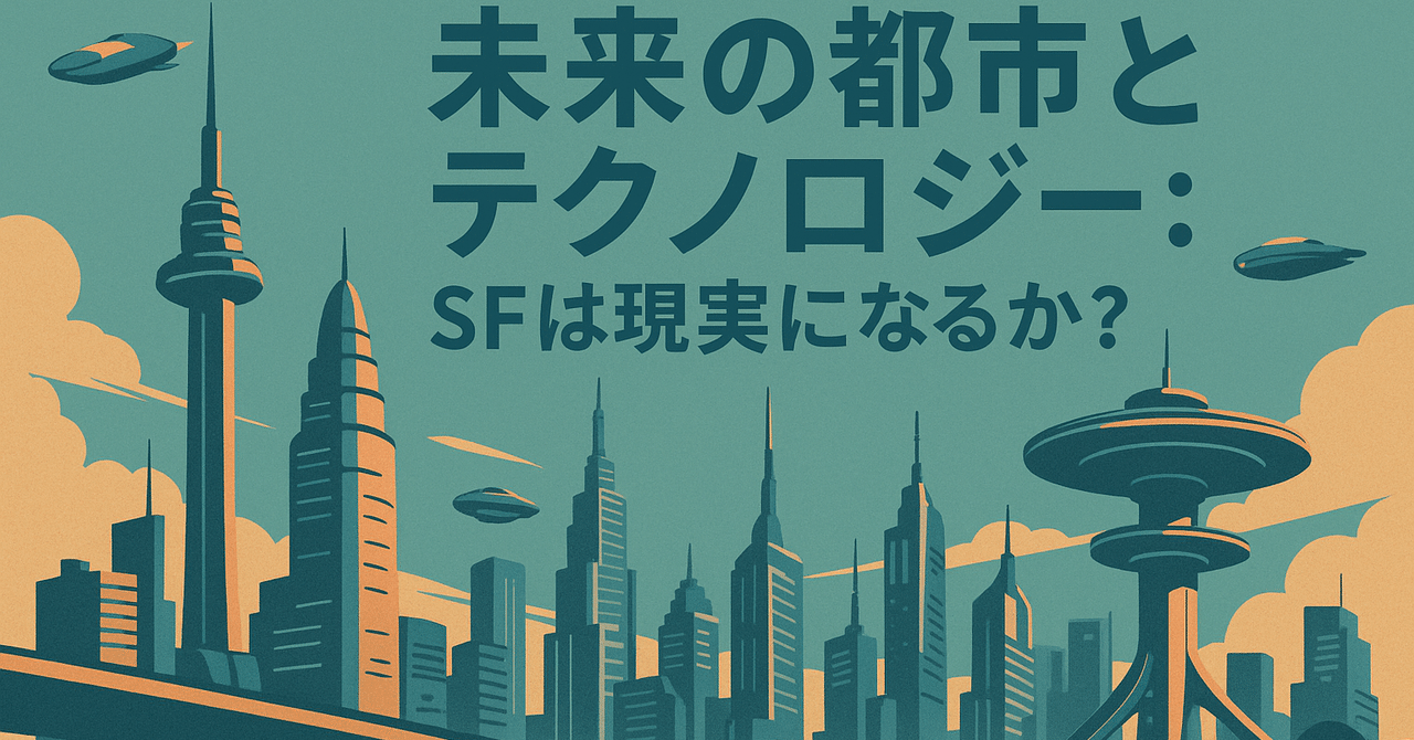 未来の都市とテクノロジー：SFは現実になるか？｜Tsune Quartet