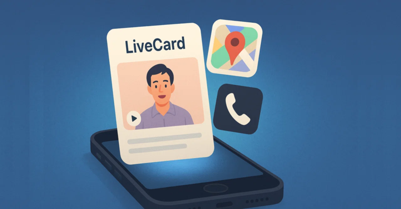 僕がLiveCardの本質に気づいた瞬間｜satorun.hitois.net