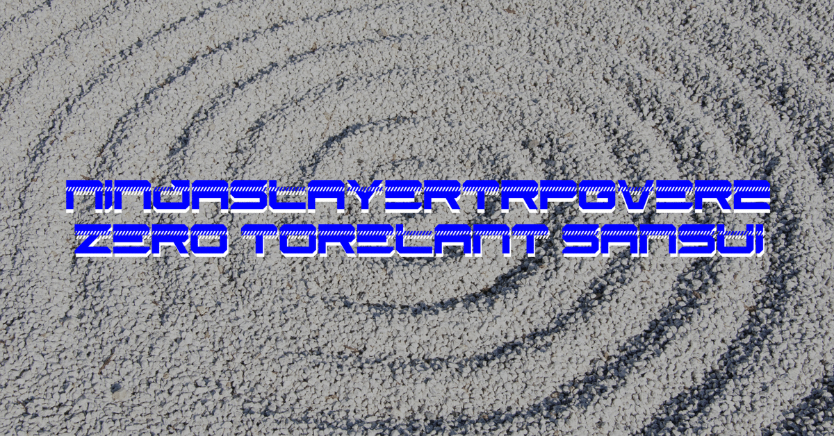 ニンジャスレイヤーTRPG第2版CP【アンタイ・ニンジャ・チーム】第6話（最終話）【ゼロ・トレラント・サンスイ】 ｜ぺりかん