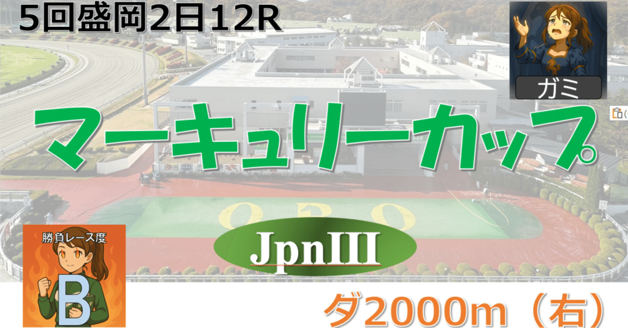 （的中（ガミ））マーキュリーカップ（Jpn3）2025_真露指数｜満福寺まろみ（まろ姉）