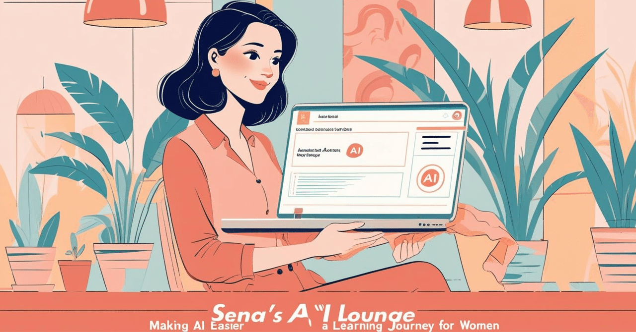 はじめまして。「Sena's AI Lounge」へようこそ！｜Sena's AI Lounge