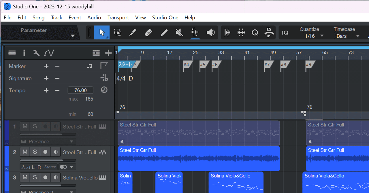 Start / End Marker の表記を変更したい件 (フィンローダの素人音楽作成記 474)｜phinloda