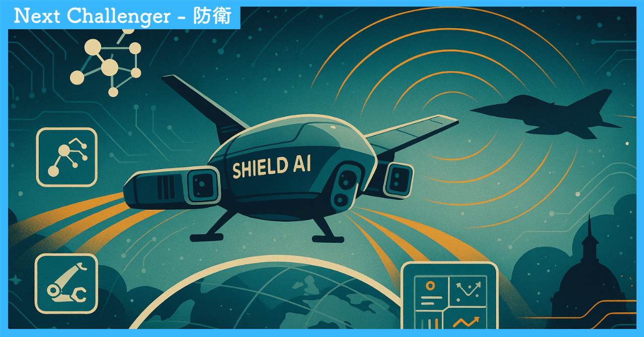 Next Challenger：Shield AI――次世代防衛企業｜SecondWave
