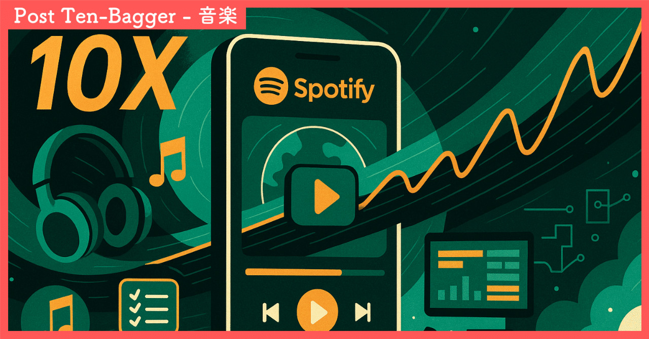 Spotify: テンバガー企業の軌跡｜SecondWave