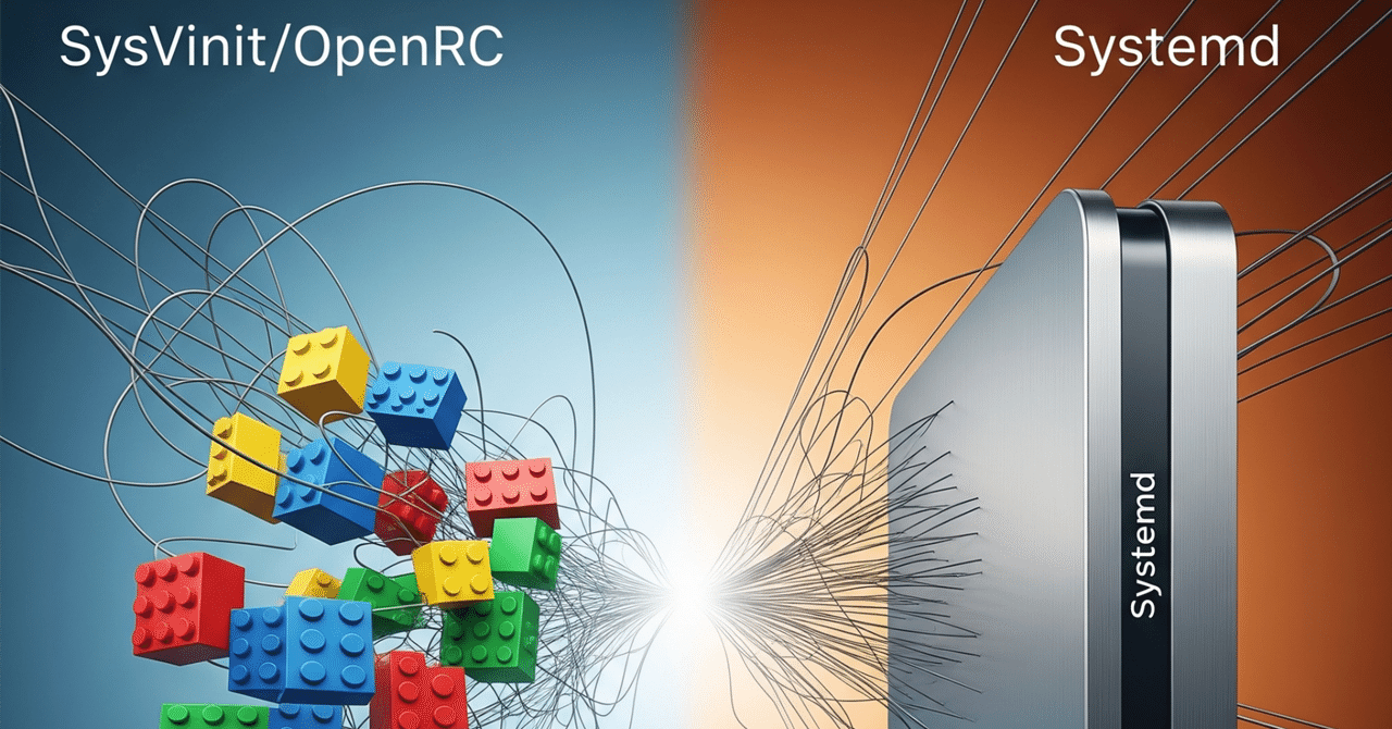 【豆知識シリーズ】init vs systemd：ミニマリズムと統合主義の思想戦｜電脳創造研究所