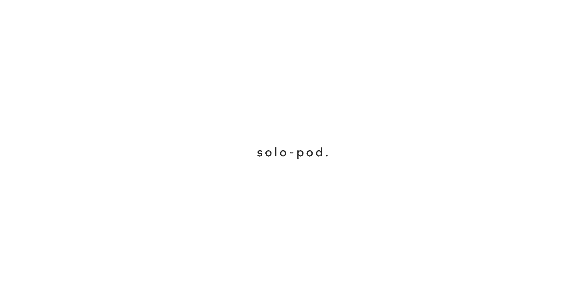 solo-pod.｜note