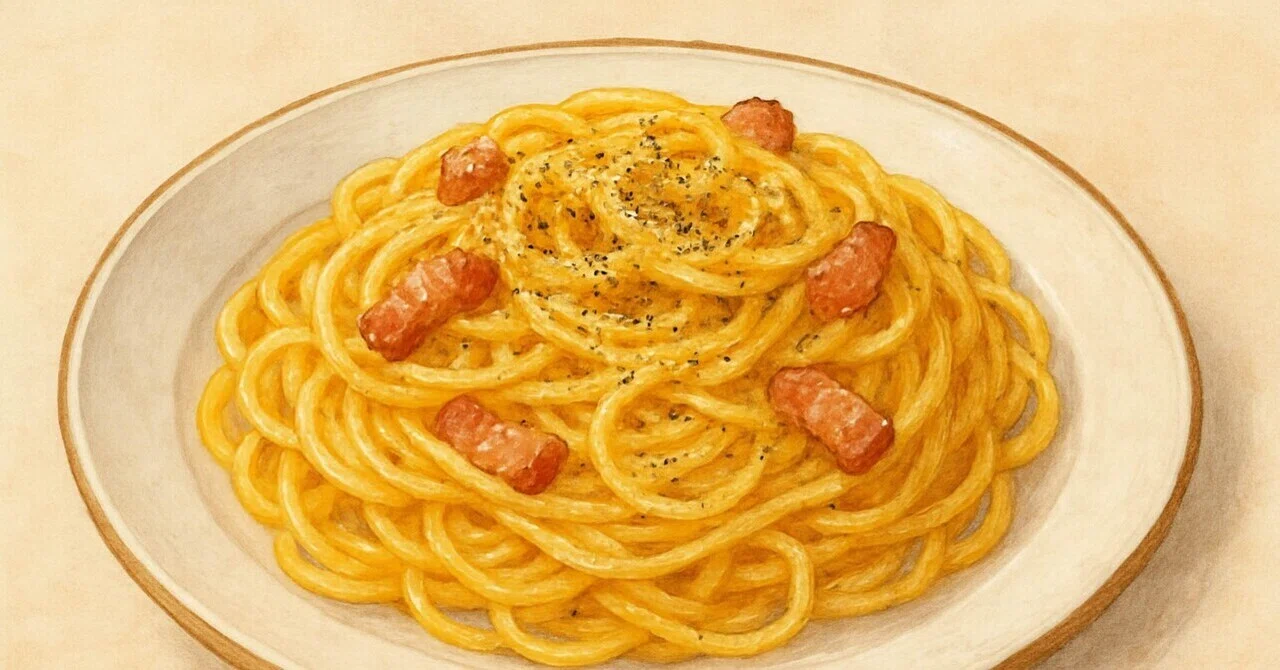 【備忘録】ラヴィット！で紹介された『濃厚カルボナーラ』が、僕の得意料理になった｜KawoL