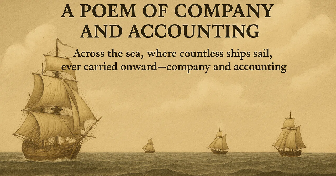 #55 A Poem of Company and Accounting— From the Age of Exploration to ...