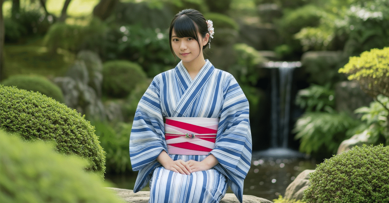 浴衣美人画像AI生成｜zerozero_x