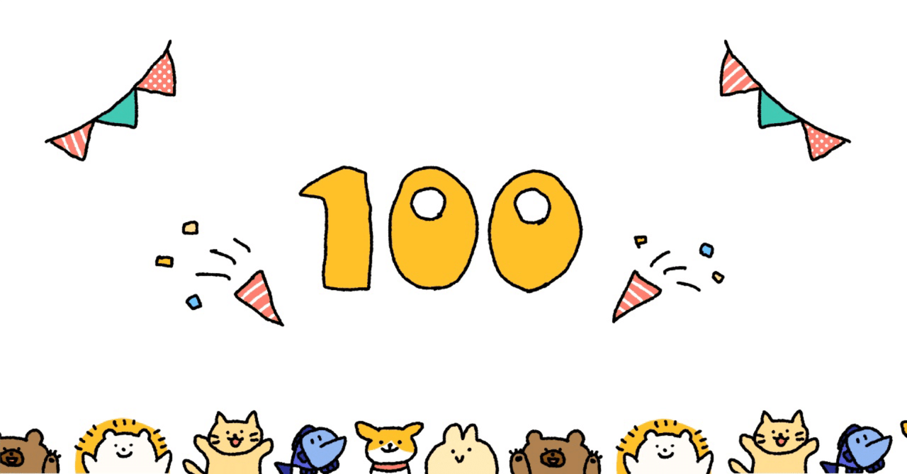 note100回連続更新完了｜AKKO