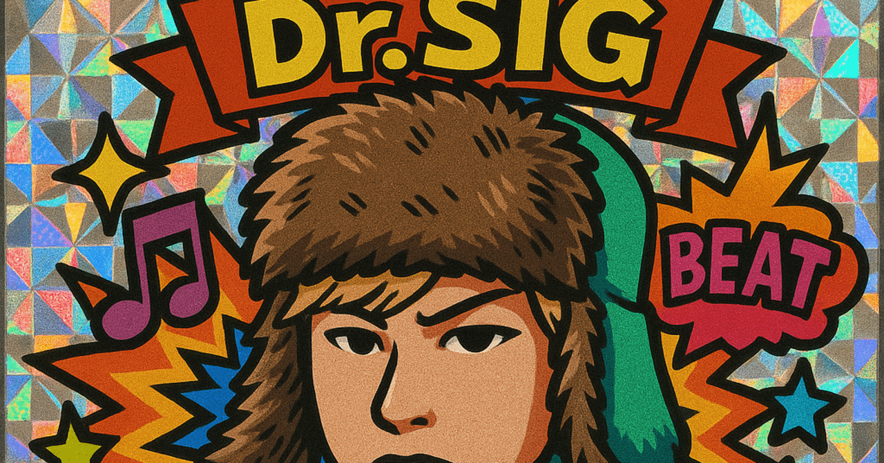 初めましてビートメイカーのDr.SIGです！｜Dr.SIG