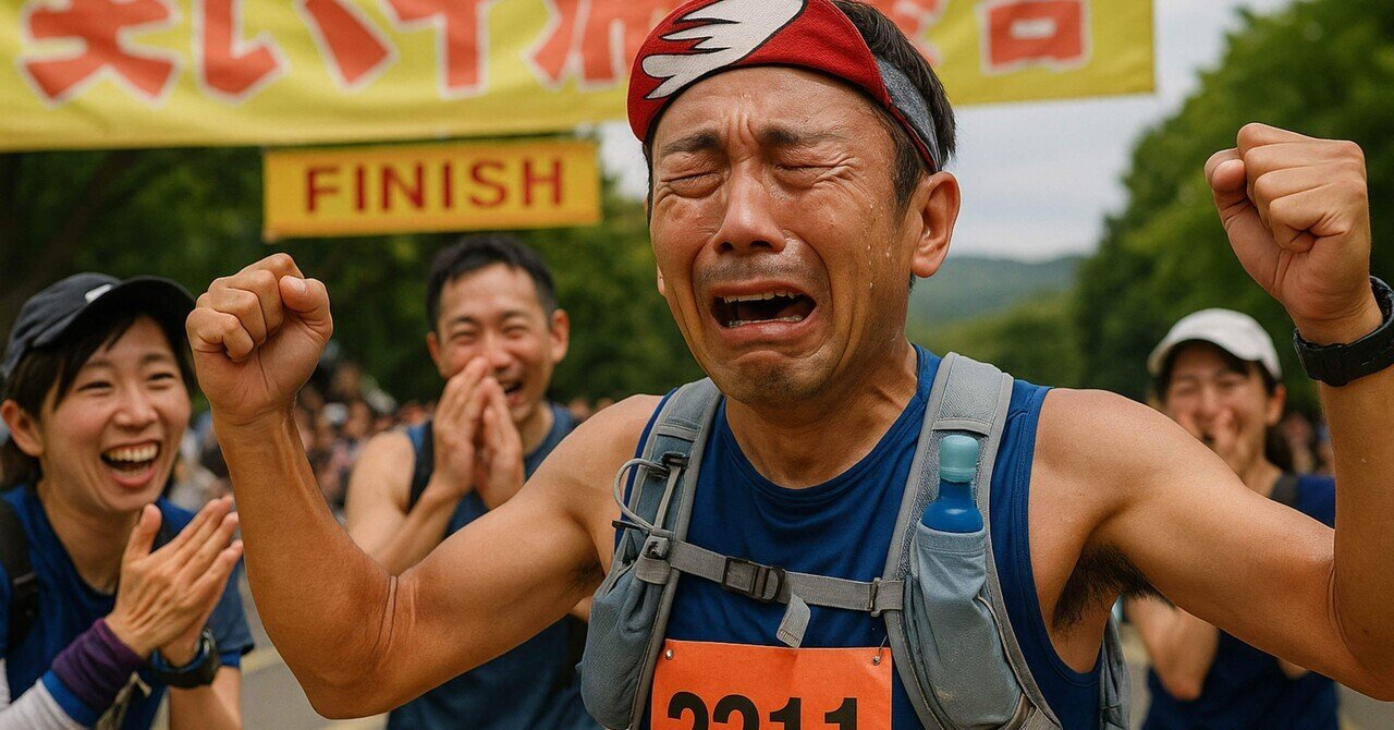 ロングトレイルレース、なぜゴールで泣けるのか？｜shing_shing__run_note