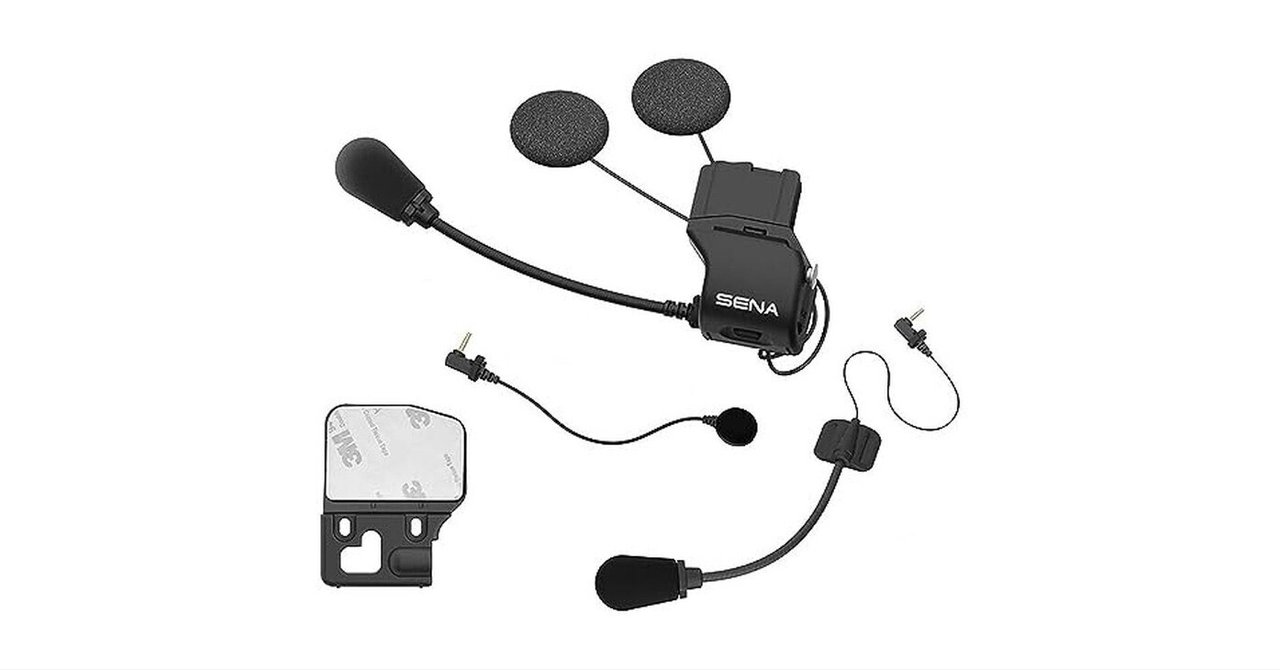 Sena 50S ユニバーサル クランプキット サウンド付き Harman Kardon スピーカーとマイク ブラック レビューと買ってよかった理由｜週末キャンプ