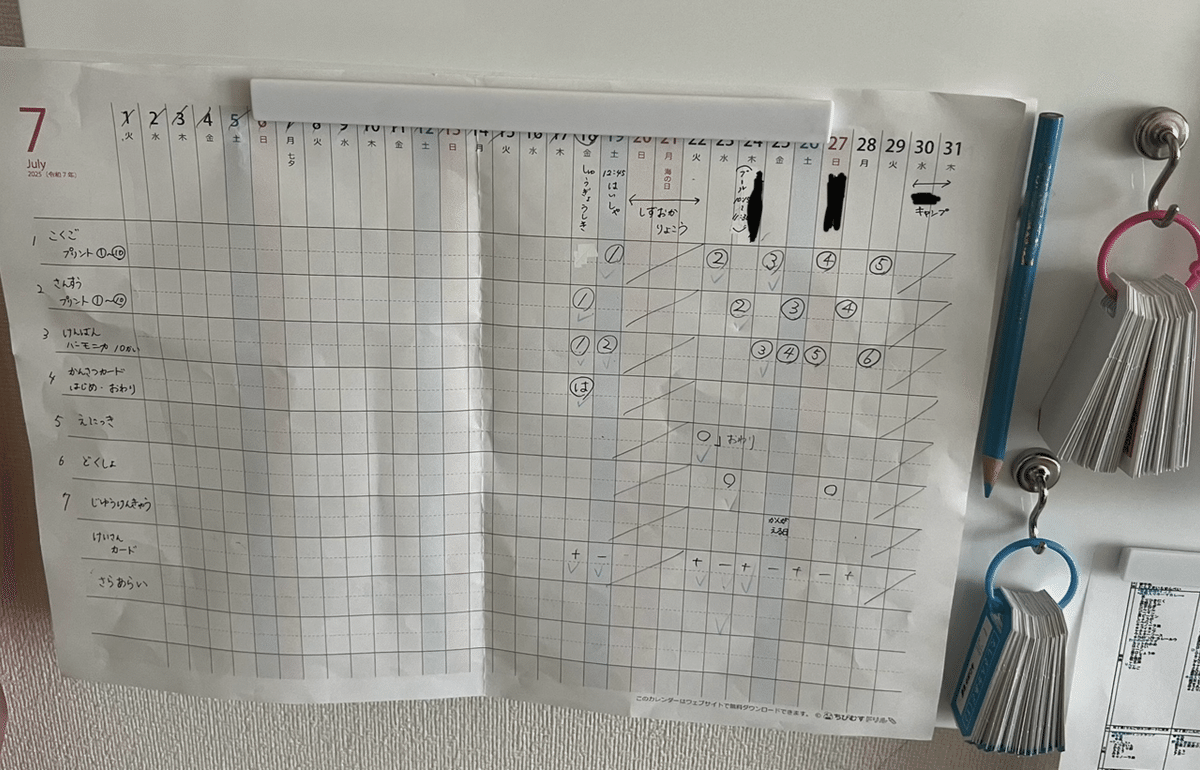 学童なしの小学1年生の夏休み①～はじめの1週間の軌跡～｜codomoto.okum