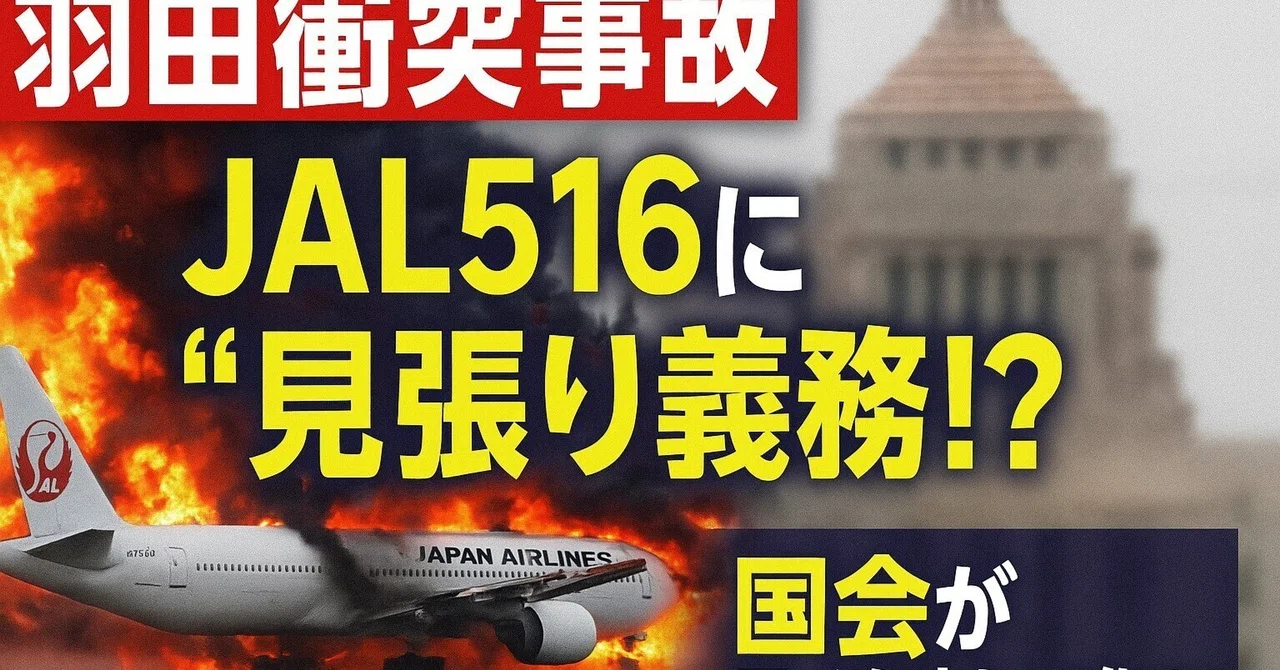 【その1】羽田空港衝突事故【JAL516の見張り義務】田原信幸 石田貴紀 帯刀航 宇野誠人 加藤重亮 第217回国会 参議院 国土交通委員会 ...