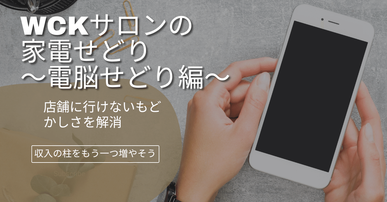 【電脳せどり】忙しい方も頑張れます！収入の柱は一つだけではありません。｜WCK_haruna