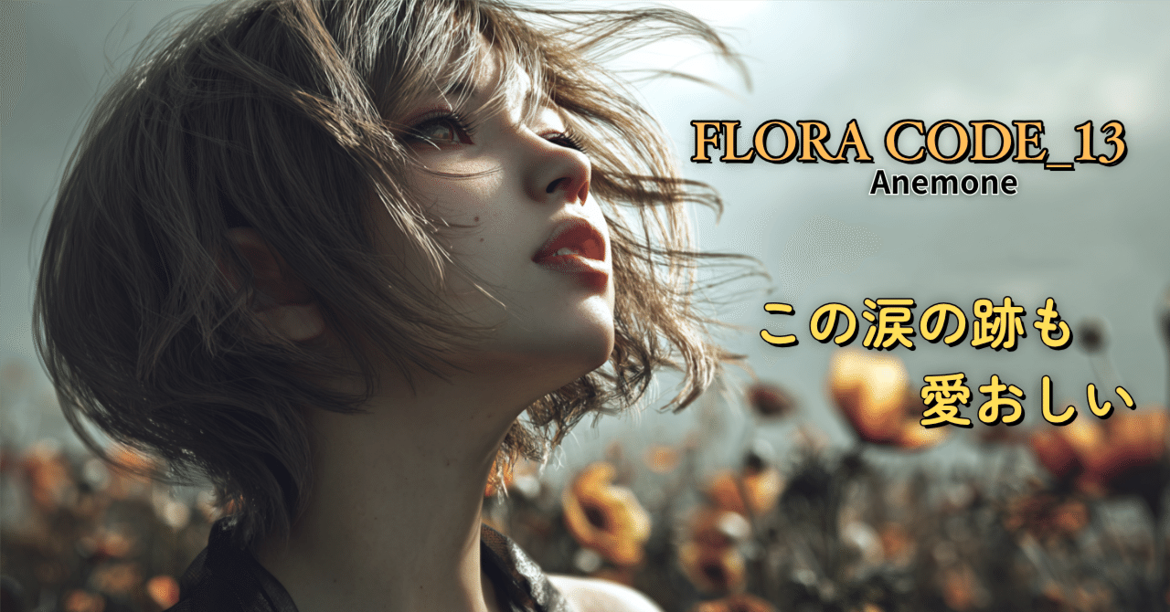 FLORA CODE_13 この涙の跡も、愛おしい｜ユんタ