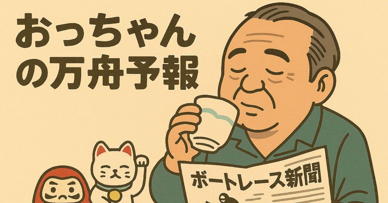 【徳山 SG 2R（締切11:06）】｜おっちゃんの万舟予報