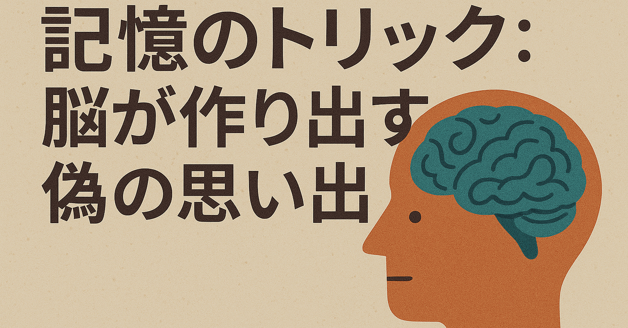 記憶のトリック：脳が作り出す偽の思い出｜Tsune Quartet