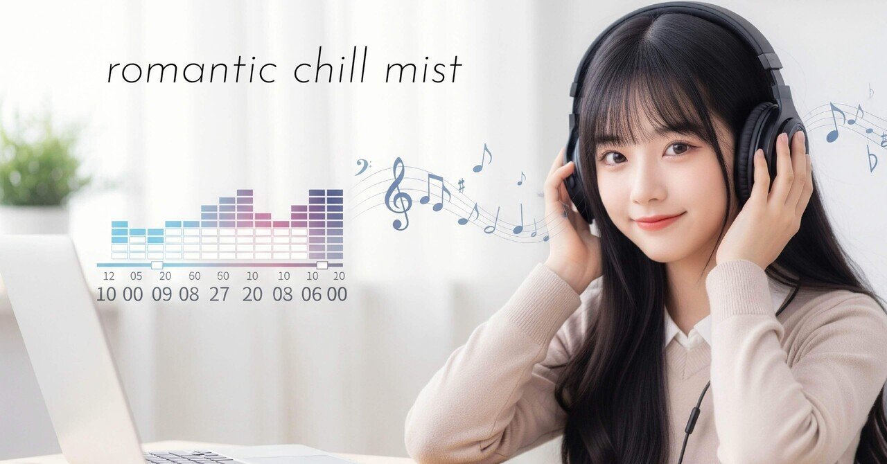 🎼音の日記9｜新しいヘッドフォンの小さな希望｜romantic chill mist