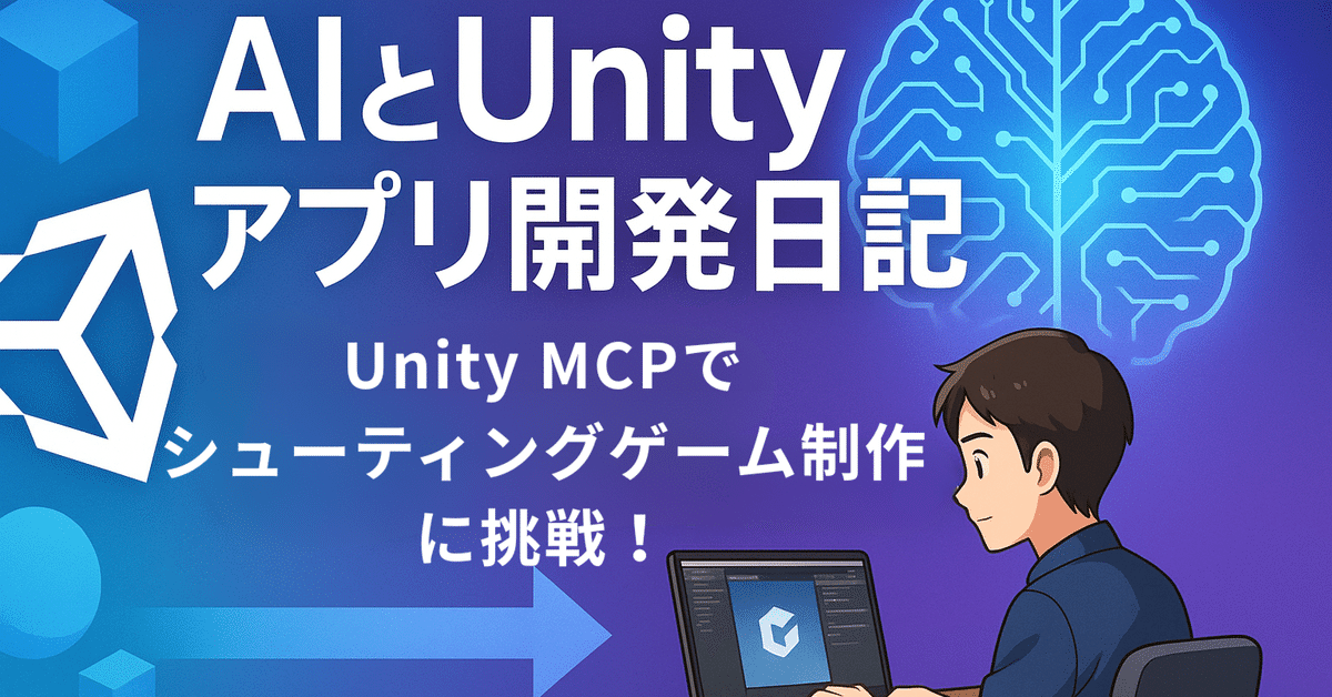 AIとUnityアプリ開発日記④～Unity MCPでシューティングゲーム制作に挑戦！～｜YM