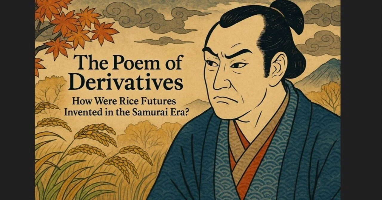 #39 Interpreting The Poem of Derivatives— How Were Rice Futures ...