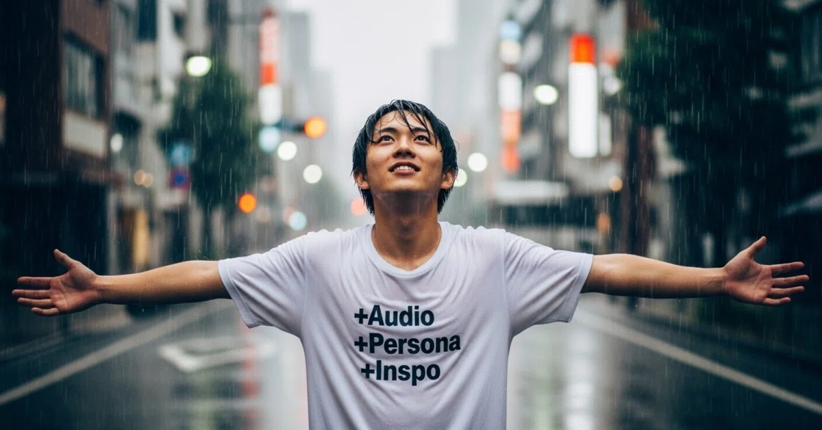 SUNO 「+Audio」「+Persona」「+Inspo」について｜村田原