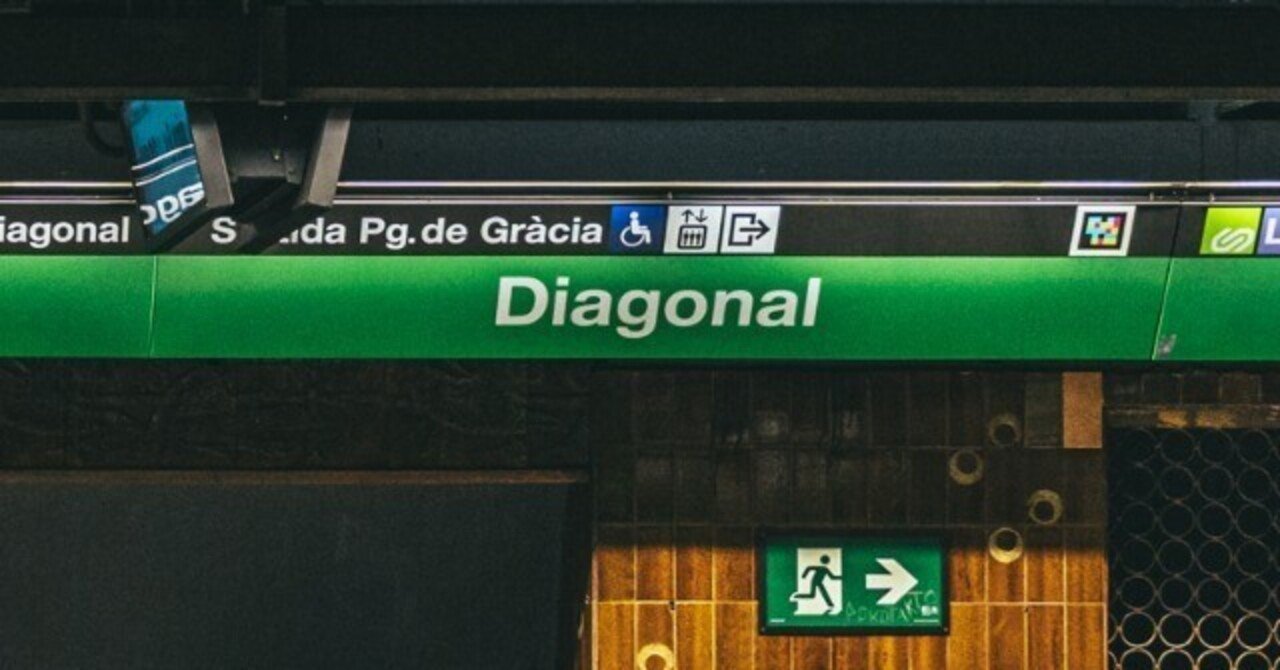 Diagonal Platform Glow, Barcelona. 2025｜おかのくら
