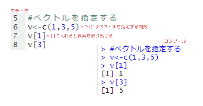 【R言語】はじめての変数・ベクトル｜eiko_programming
