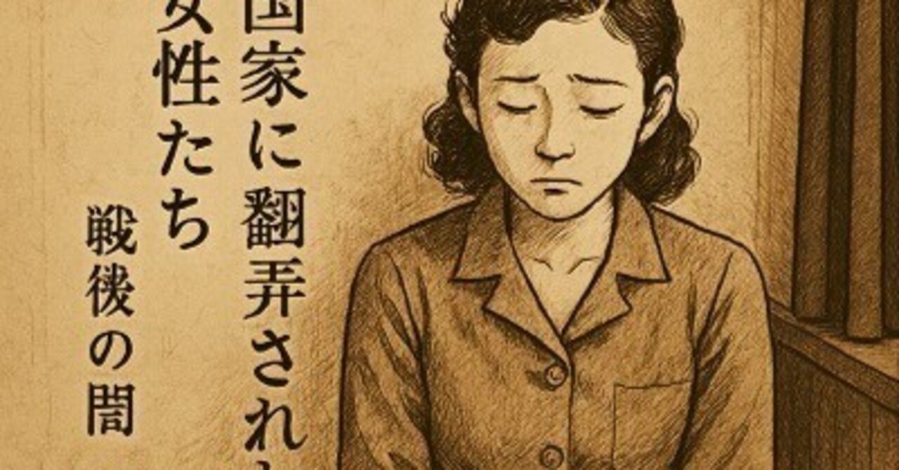 【戦後の闇】国家に翻弄された女性たち──RAAと「性の防波堤」の真実｜時の書架と語り部