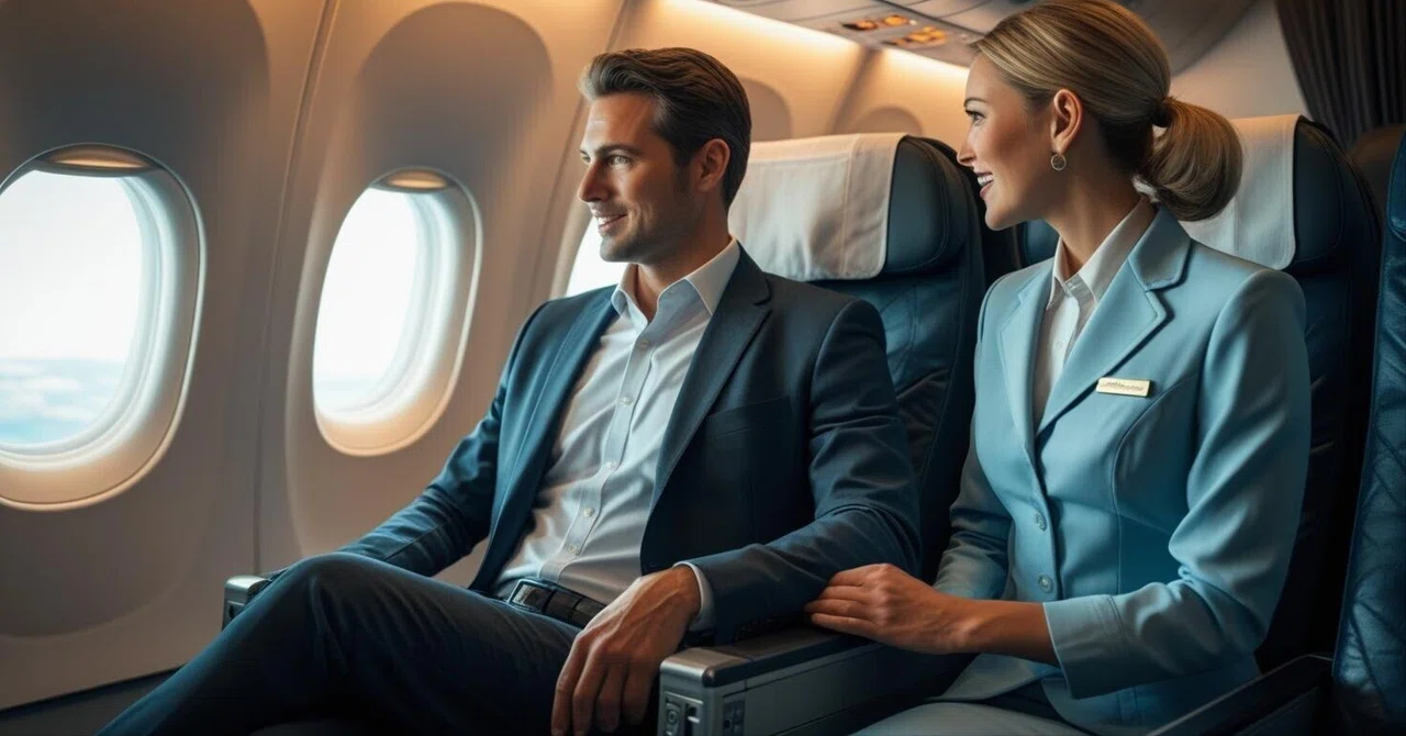 ️【On the Airplane – In-flight Conversation】｜NaLの英語ログ