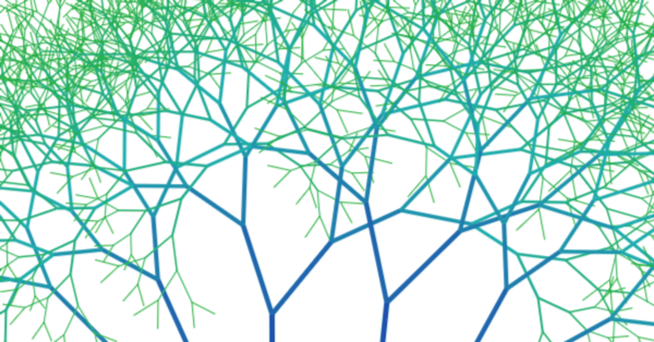 s2y式とフラクタルツリー：素数分布を自然のかたちで描く｜tk