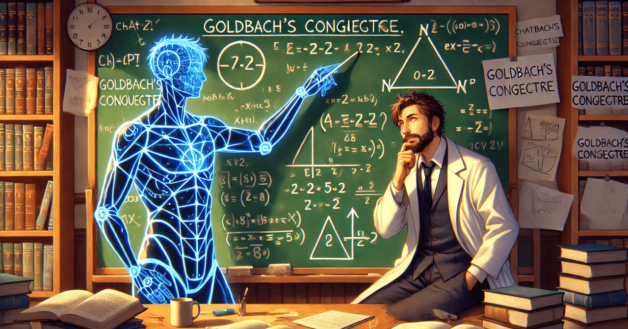 ゴールドバッハ予想にてをつけてしまった｜Chatzz!（Chatジジィ）