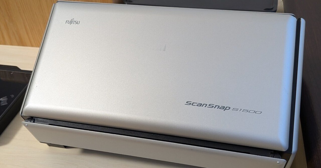 Scansnap S1500のローラー交換について①（事の発端編）｜セミ隠者は静かに創作活動したい