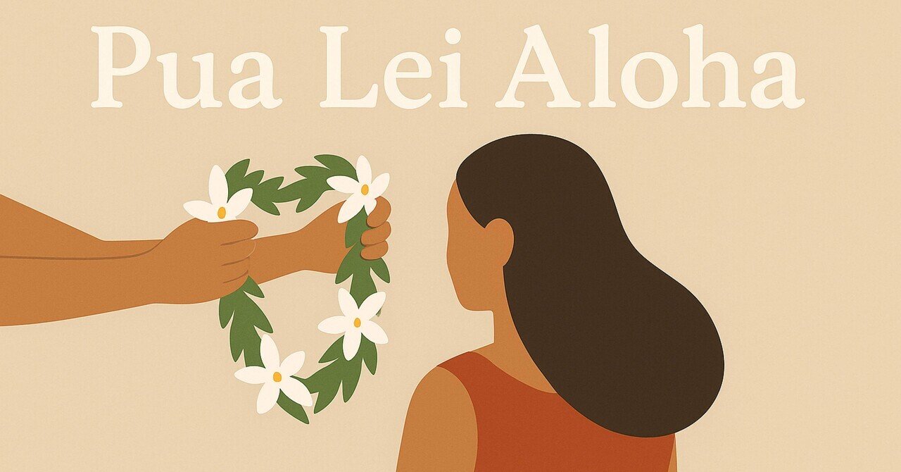 《和訳＆解説》Pua Lei Aloha（プア・レイ・アロハ）｜ハワイ語の歌詞と意味【愛をたたえる花のうた】｜Pueoのゆるゆるフラnote