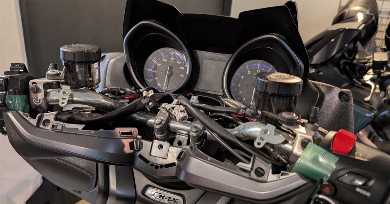 TMAX560を入手して‥⑤（エア抜き編）｜Re:TMAXとボク