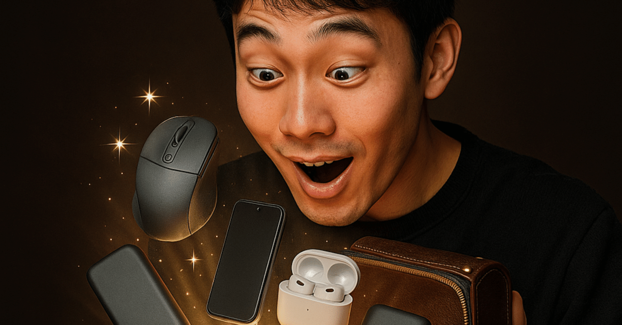 ロマンが詰まった宝箱｜僕のガジェットポーチ中身紹介【神ガジェット6選】｜オルペミのひと息ラボ|フォロバ100%