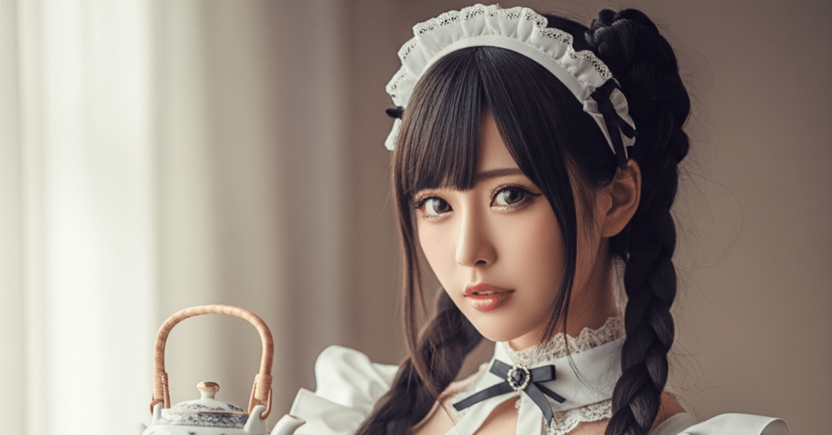 メイドさんをAI画像生成｜zerozero_x